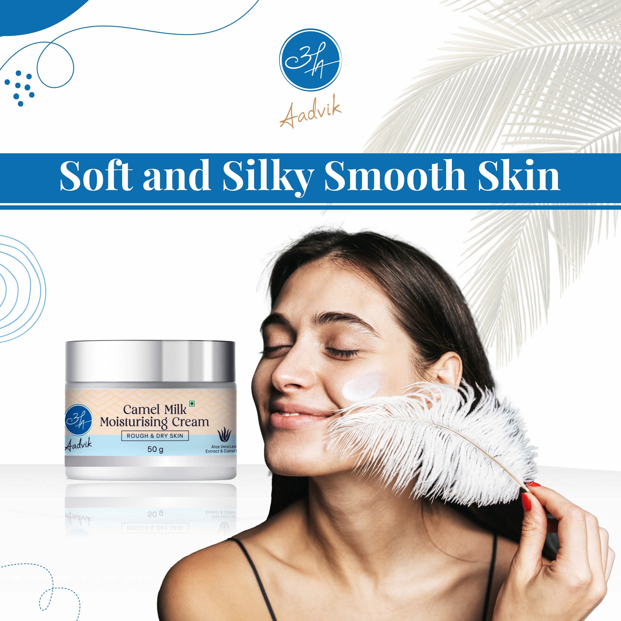 Camel Milk Moisturizing Cream | Centella Asiatica and Hyaluronic Acid ...