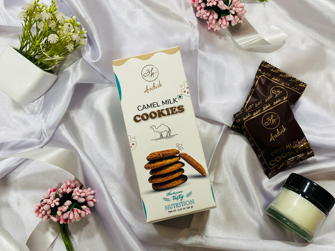 Camel Milk Cookies 90g | No Palm Oil and Unrefined Sugar | Protein-Rich ...