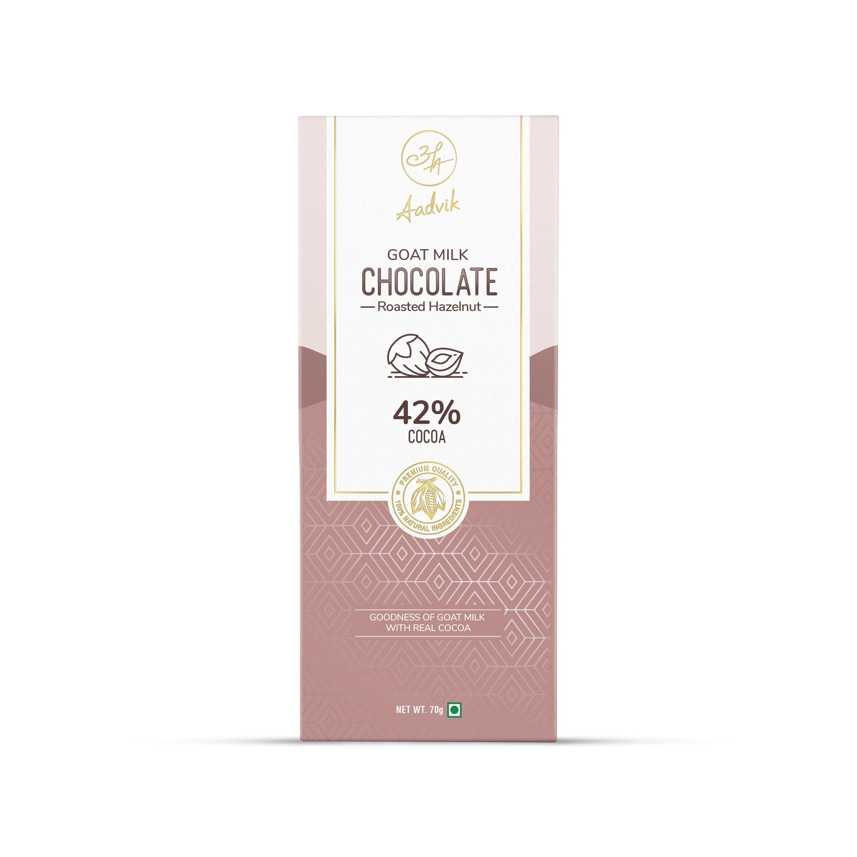 Buy Goat Milk Chocolate with Hazelnuts made with Unrefined Raw Sugar ...