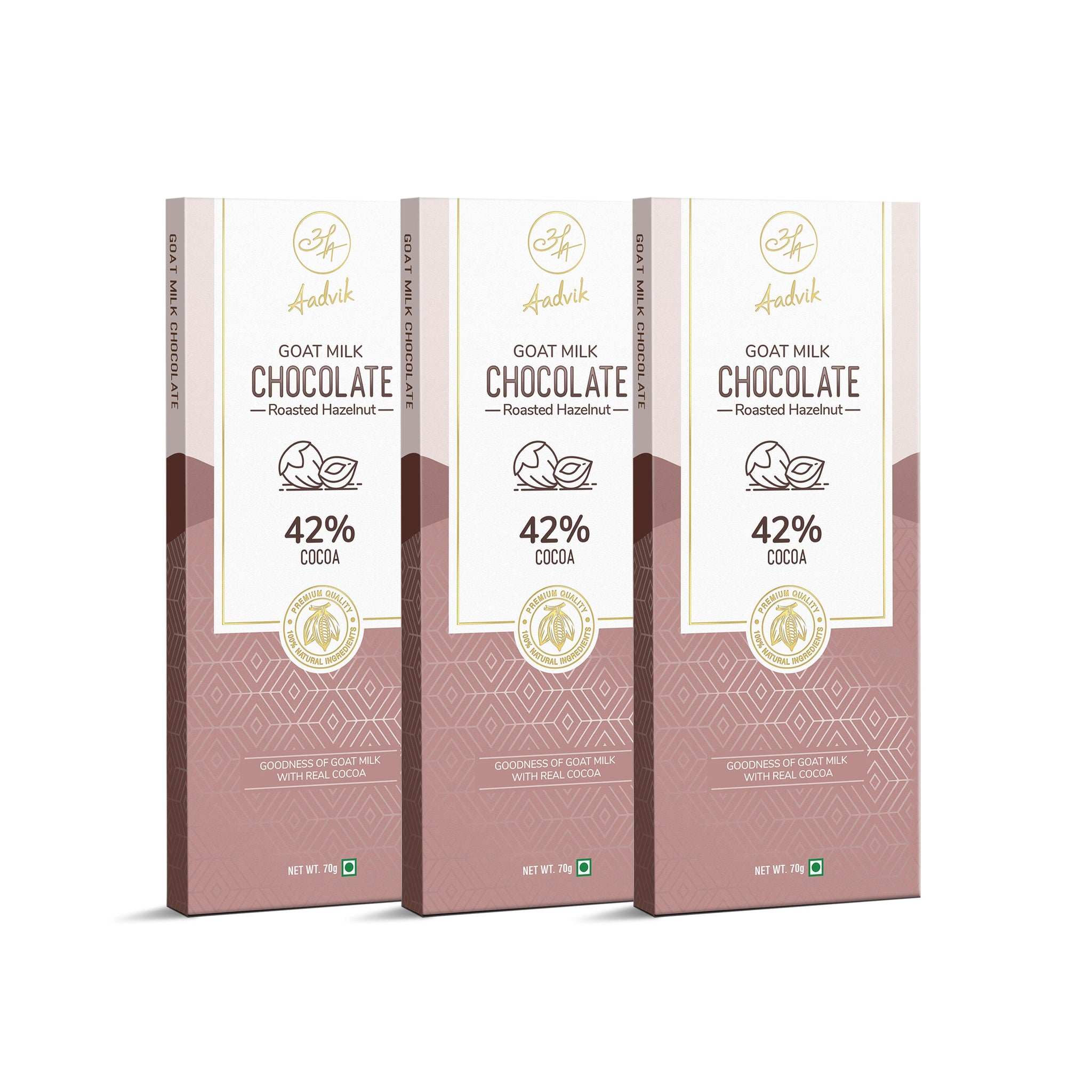 Buy Goat Milk Chocolate with Hazelnuts made with Unrefined Raw Sugar ...